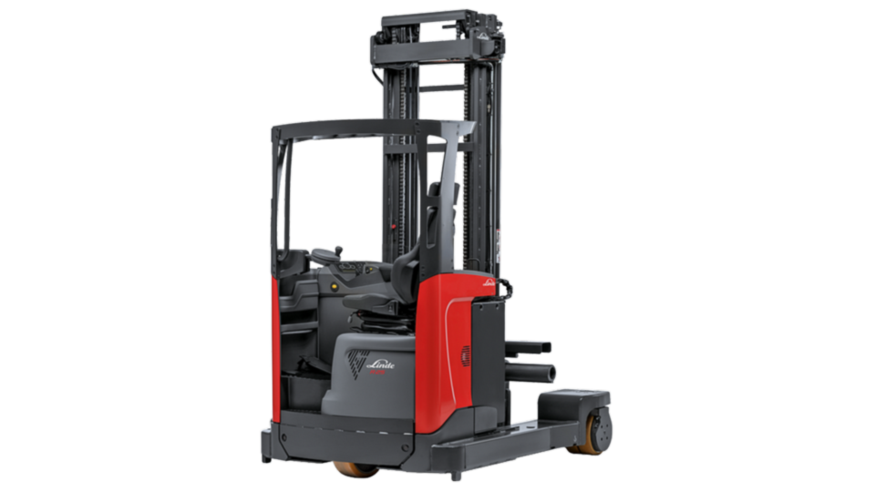 Schubmaststapler » bis 15 m Hubhöhe | Linde Material Handling