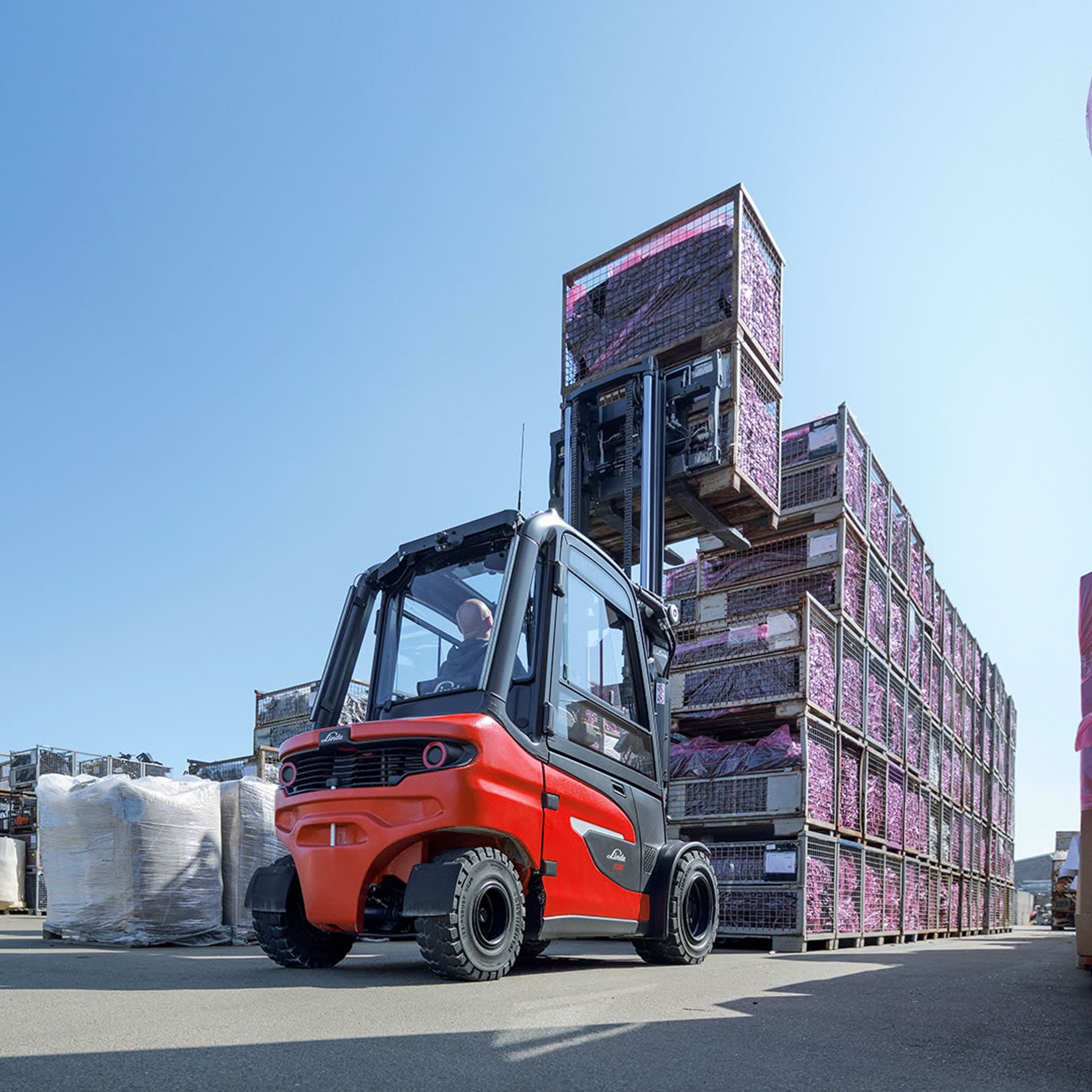 Elektrostapler » bis 18 Tonnen Tragkraft | Linde Material Handling