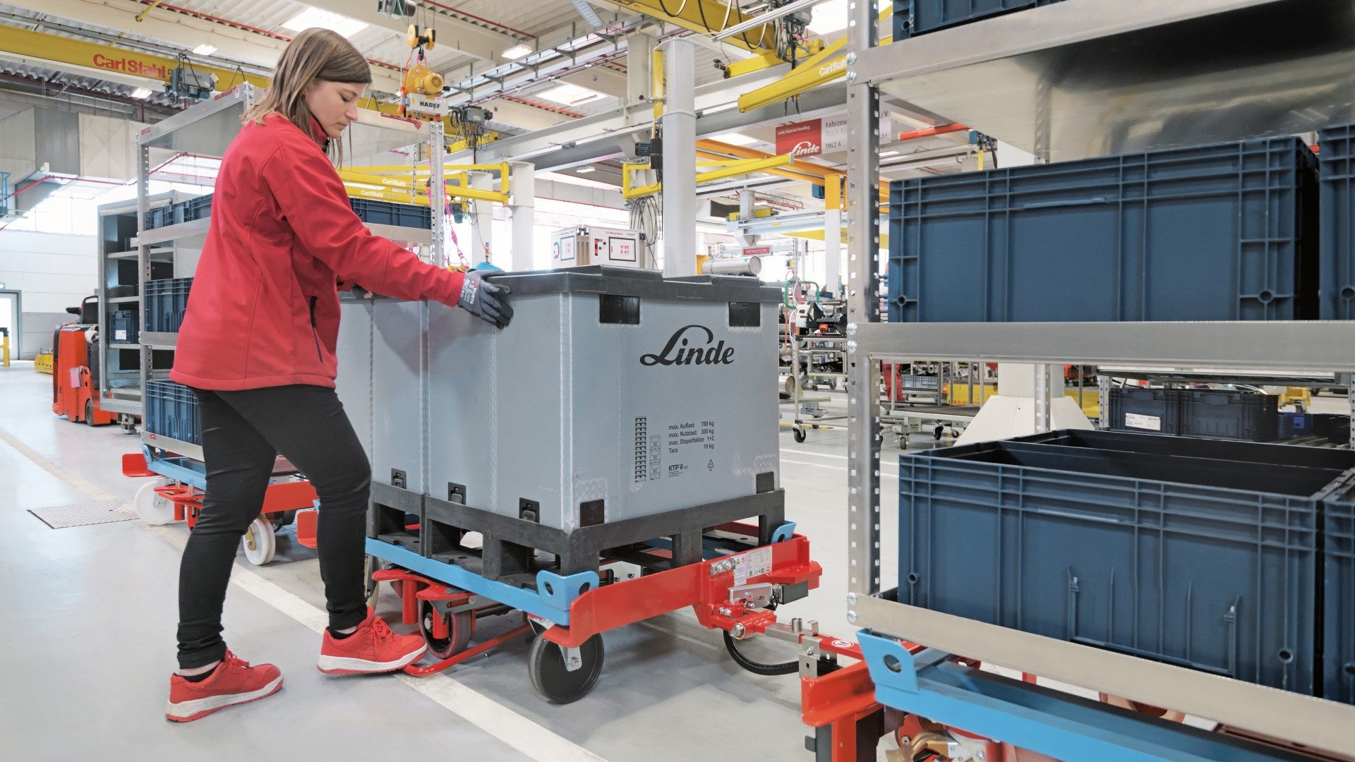Routenzüge | Linde Material Handling
