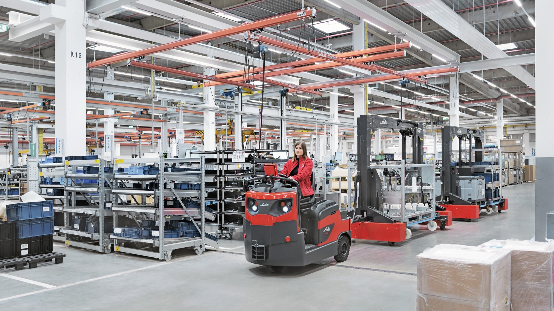 Routenzüge | Linde Material Handling