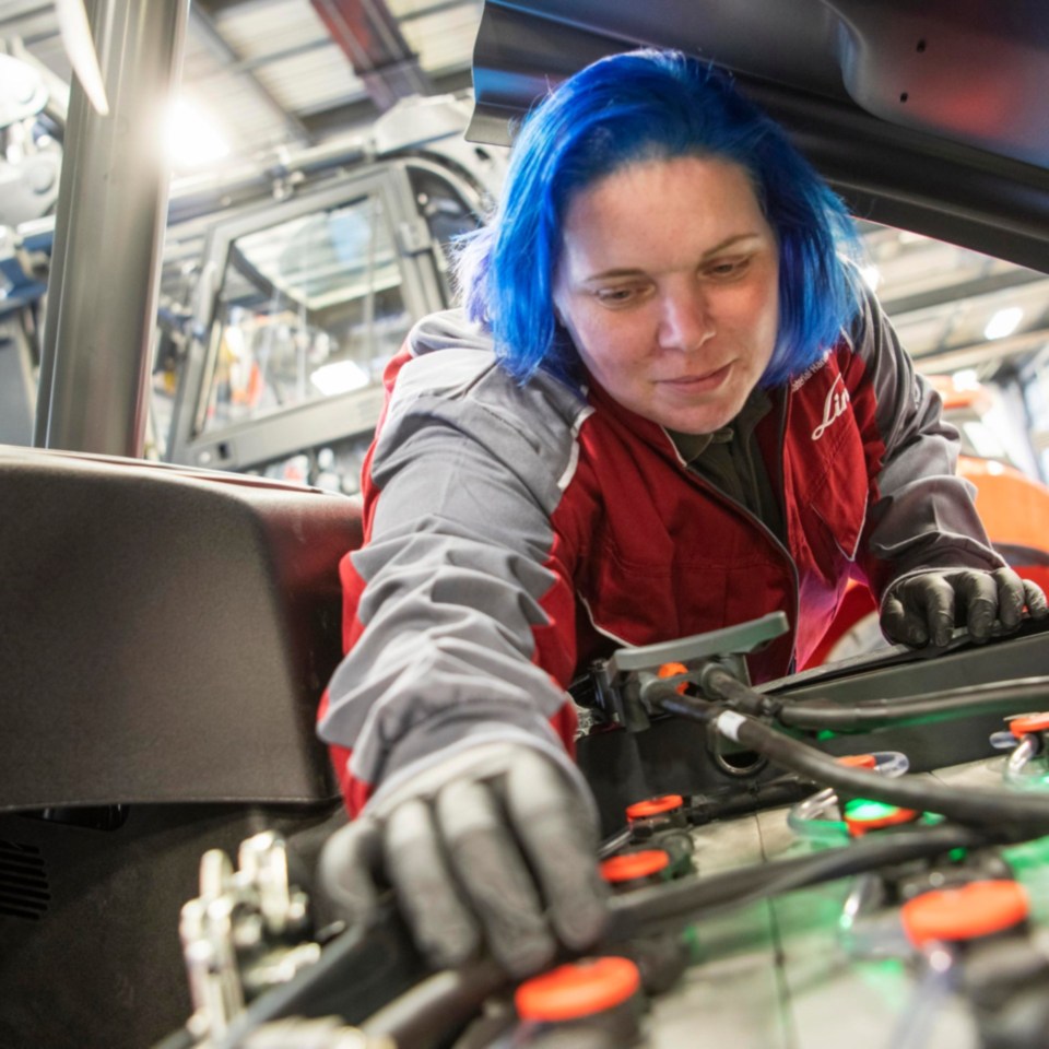 Servicetechniker bei Linde MH