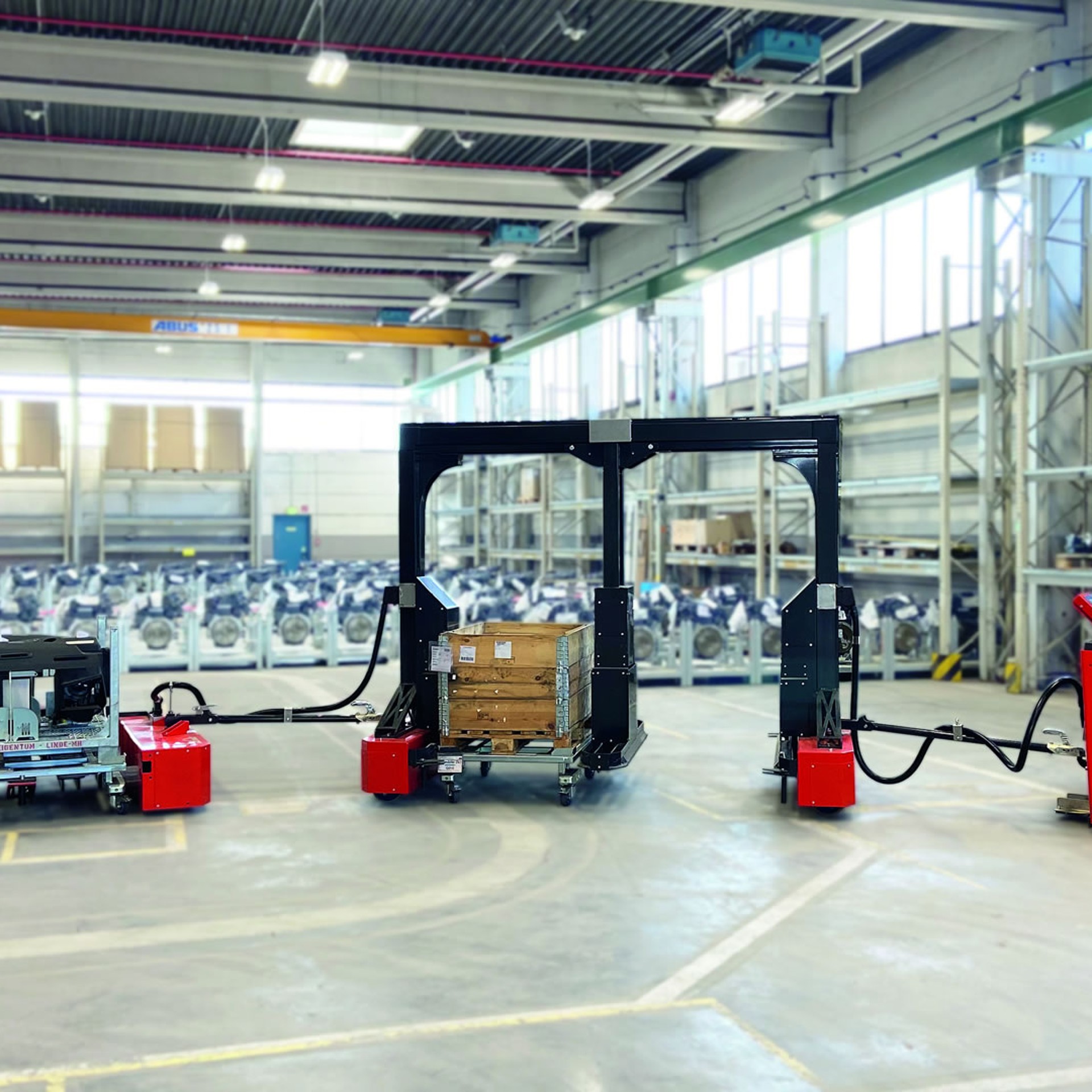 Routenzug-Anhänger – Anpassbare Rahmen für Schlepper | Linde MH