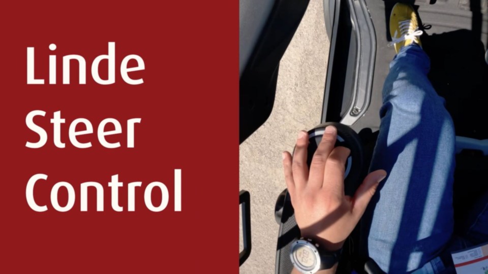 Das innovative Lenkkonzept Linde Steer Control